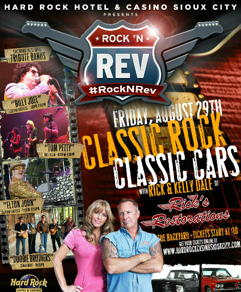 Tickets | Rock 'N Rev | Hard Rock Hotel & Casino Sioux City